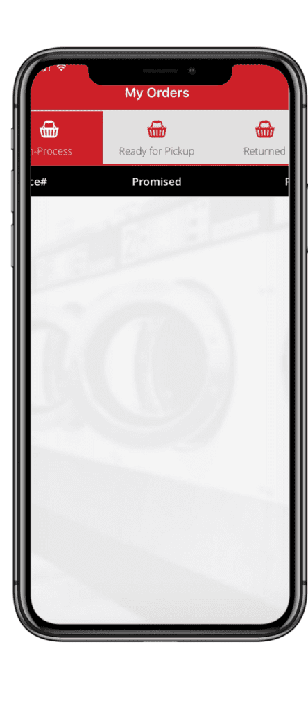 Mobile App - Red Hanger