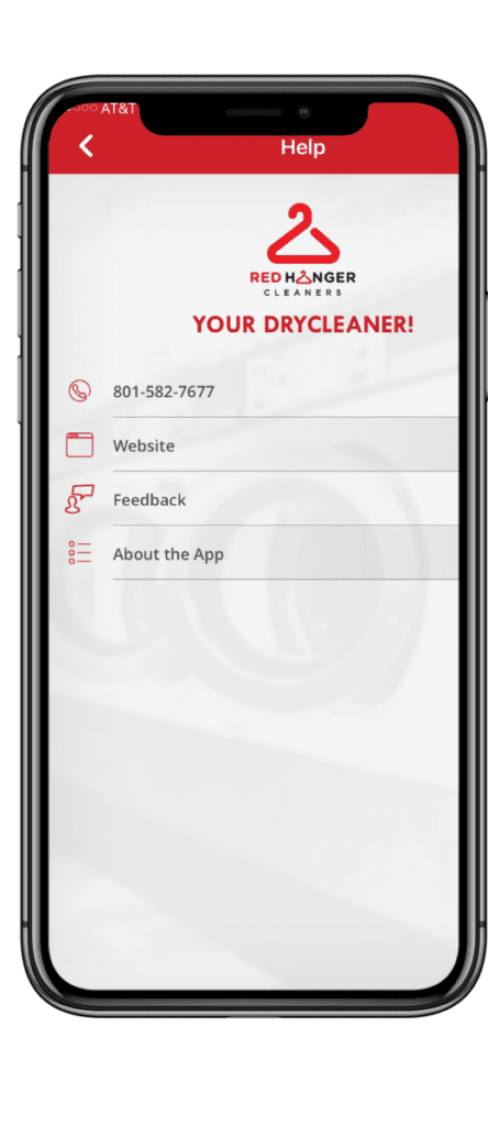 Mobile App - Red Hanger