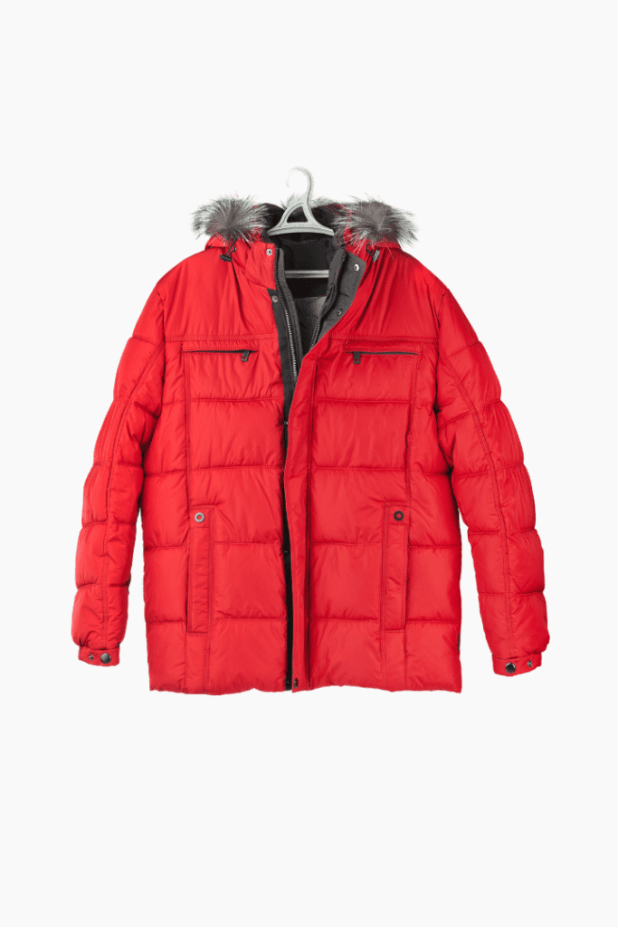 What We Clean - Red Hanger